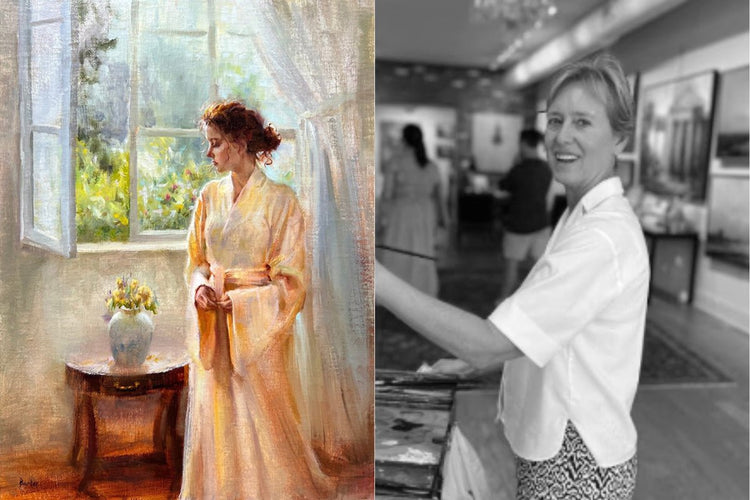 Artist Stacy Bater Painting Demonstrations - LePrince Charleston Art ...