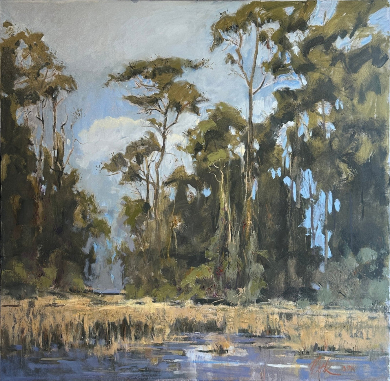 Oil Painting by artist George Pate - LePrince Charleston Art Galleries ...